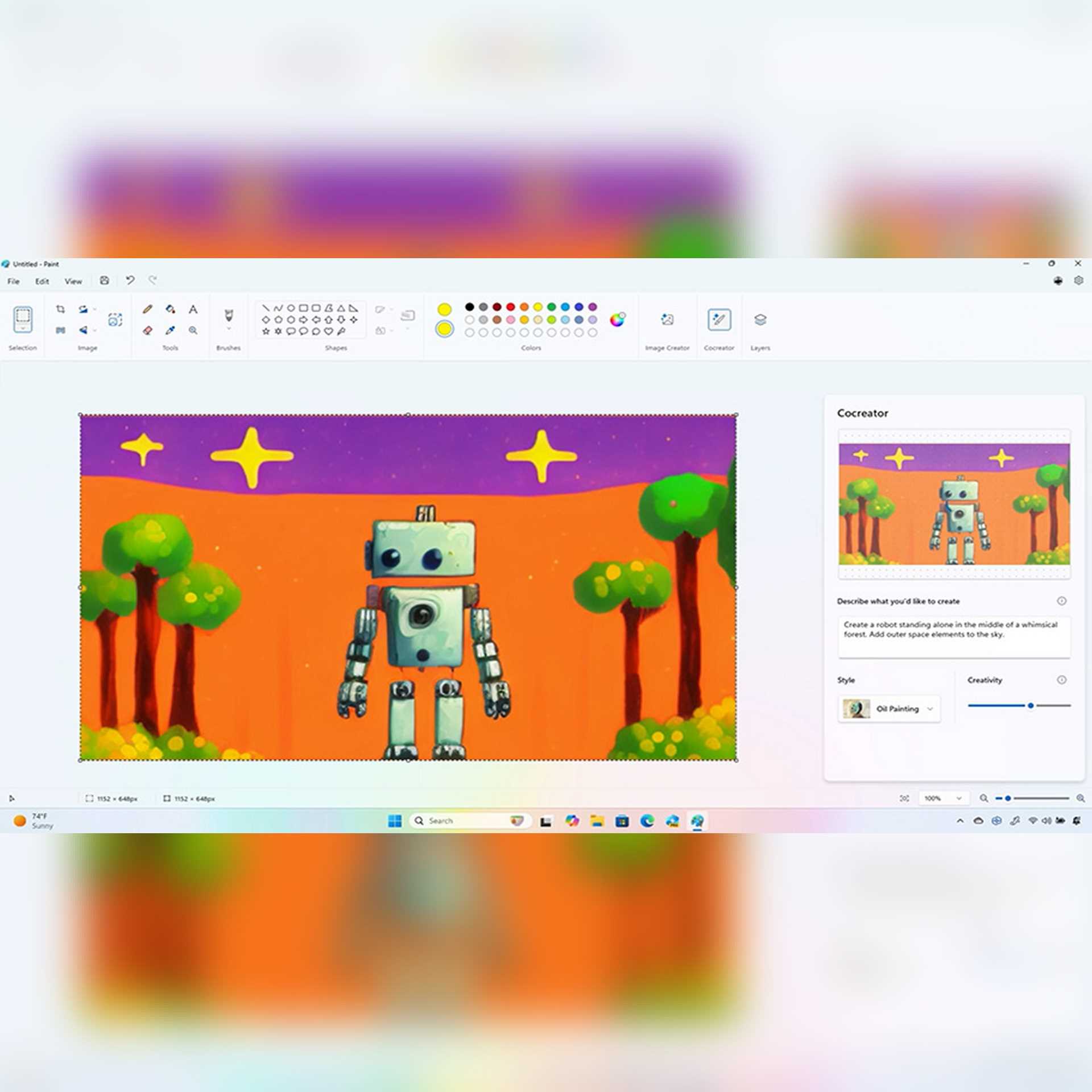 گروه مهندسی سحاب - آموزش قابلیت‌های جدید هوش مصنوعی در Microsoft Paint ...